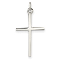 Diamond2Deal 925 Sterling Silver Rhod-Plated Saint Joseph Medal Charm ...