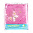 Spasilk 23-Piece Infant Bath Set, Hooded Towels & Washcloths, Pink ...