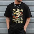 250 Years Flag Shirts For Men 4th Of July T Shirt 1776 2026 USA ...