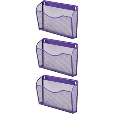 Bevtee Hanging File Holder Organizer, Wall Storage 20+6 Pocket Chart ...