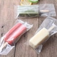 200Pcs Disposable Popsicle Bags Food Grade Plastic Ice Pop Mold Bags ...