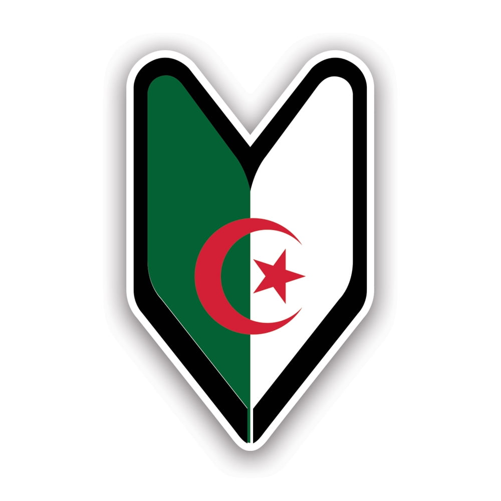 Algerian Driver Badge Sticker Decal - Self Adhesive Vinyl ...