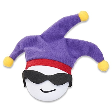 Coolballs Cool Jester Head Car Antenna Topper (Fits Fat Stubby Style ...
