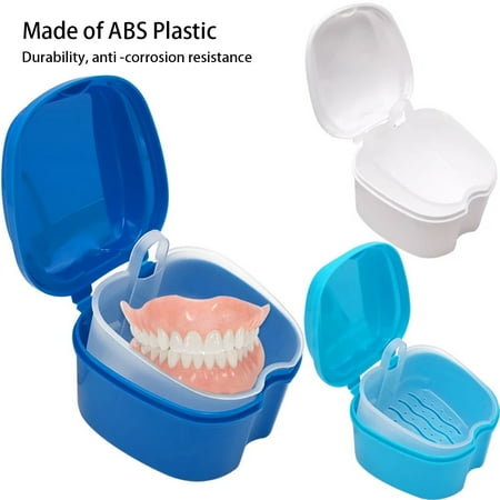 Denture Case Reusable Washable Replacement Solid Cases Container ...