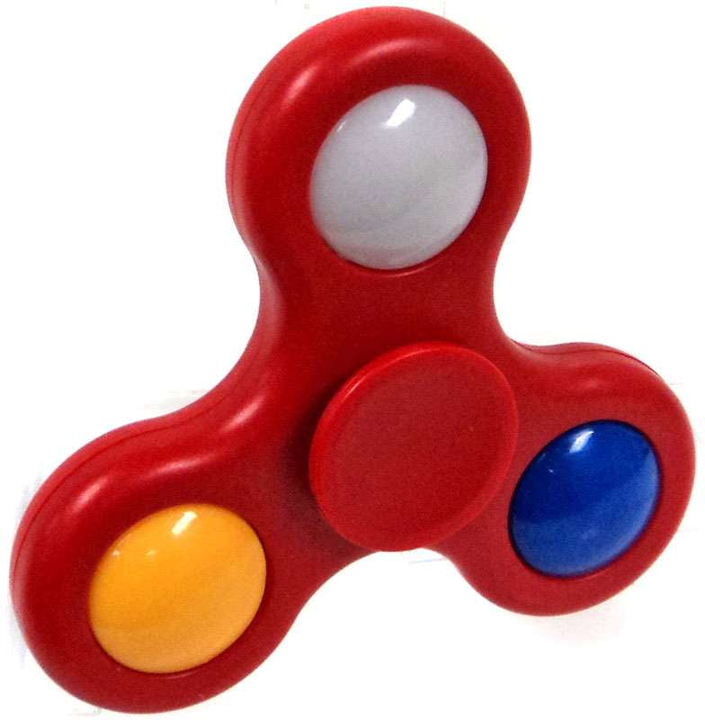 Hand Spinner Light Up Spinner [Random Color] - Walmart.com