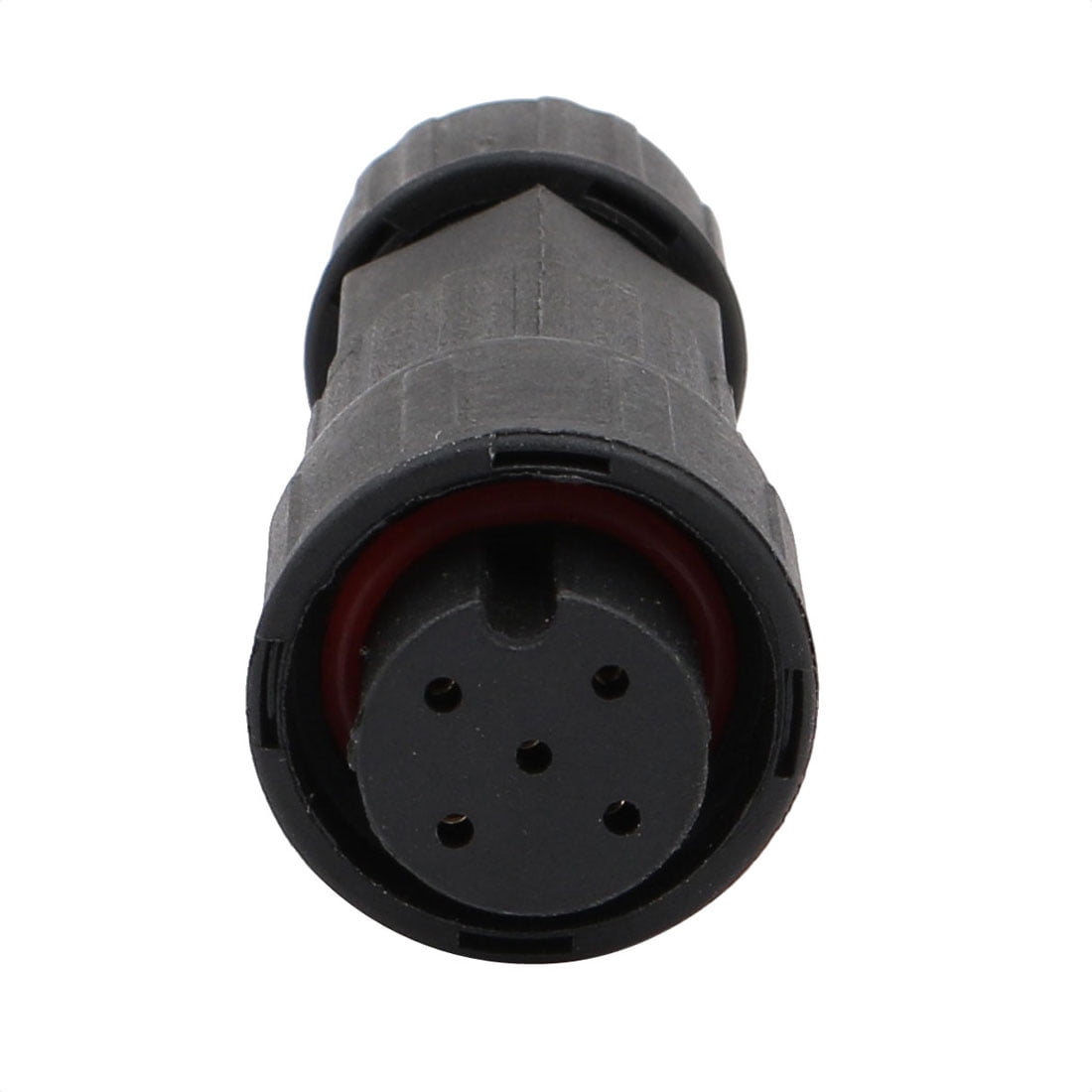 Unique Bargains 2Pcs M16 Thread 5P Female Aviation Cable Connector ...