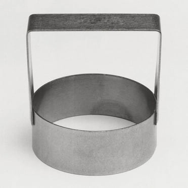 Cutter, Oval/Cannoli, Heavy Duty Stainless Steel 4" x 6" - Walmart.com