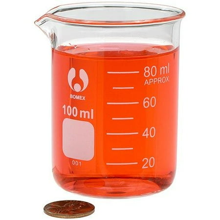 Glass Beaker - 100ml - Walmart.com