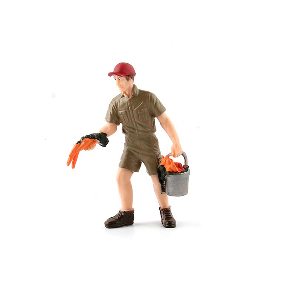 Modern Shepherd Worker Children Gift Kid Toy Action Farm Human Figure ...