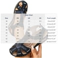 Black Breathable Wedge Heels For Ladies Summer Hollow Out Solid ...