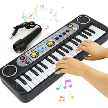 Mixfeer 61 Key Mini Electric Keyboard Piano, Musical Toy with ...