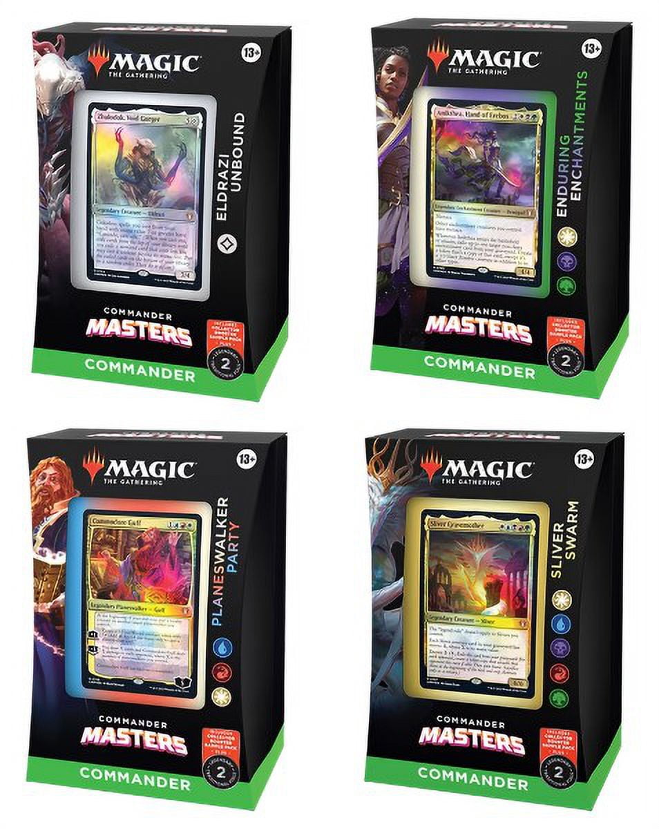 Magic: The Gathering - Commander Masters Commander Deck Display (4ct) - Walmart.com