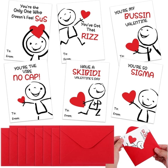 Funny 12 "I Pick You" Nose Valentine's Day Cards for Kids - Cute ...