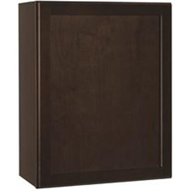 RSI HOME PRODUCTS SHAKER WALL CABINET, JAVA, 24X30 IN. - Walmart.com