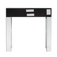 Longoria Glam Mirrored Console with Drawer - Walmart.com
