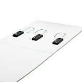 find It Gapless Loop Ring View Binder, 11 x 8-1/2, 5" Capacity, White ...