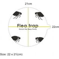 PUROSUR Disposable Sticky Dome Flea Trap Refills, 10 pcs - Walmart.com
