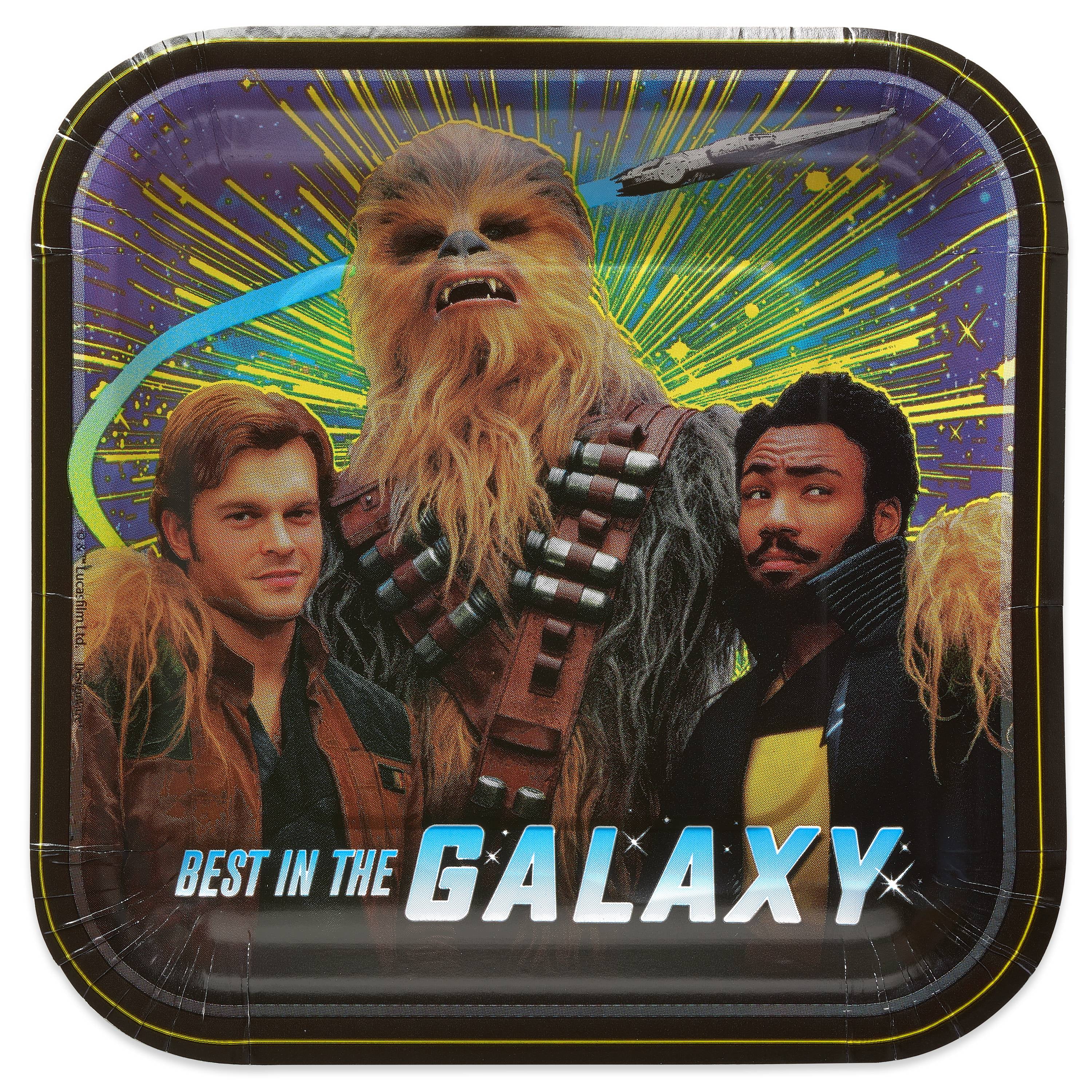 7" Solo: A Star Wars Story Square Paper Party Plates, 8ct - Walmart.com