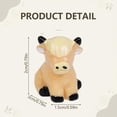 60- Highland Cow Sculpture Collection, 6 Design Variations Artistic ...