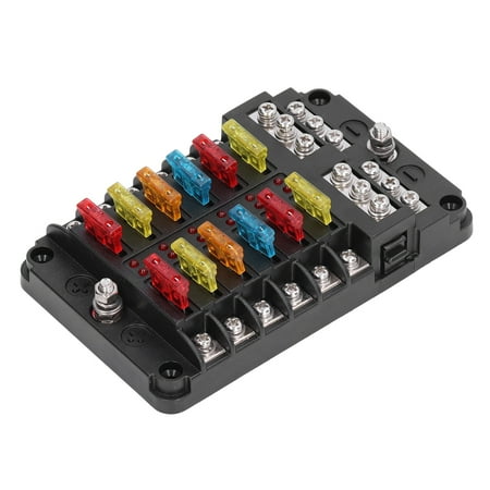 Fuse Block, Quick Fusing Waterproof Electrical Conductivity Fuses Box ...