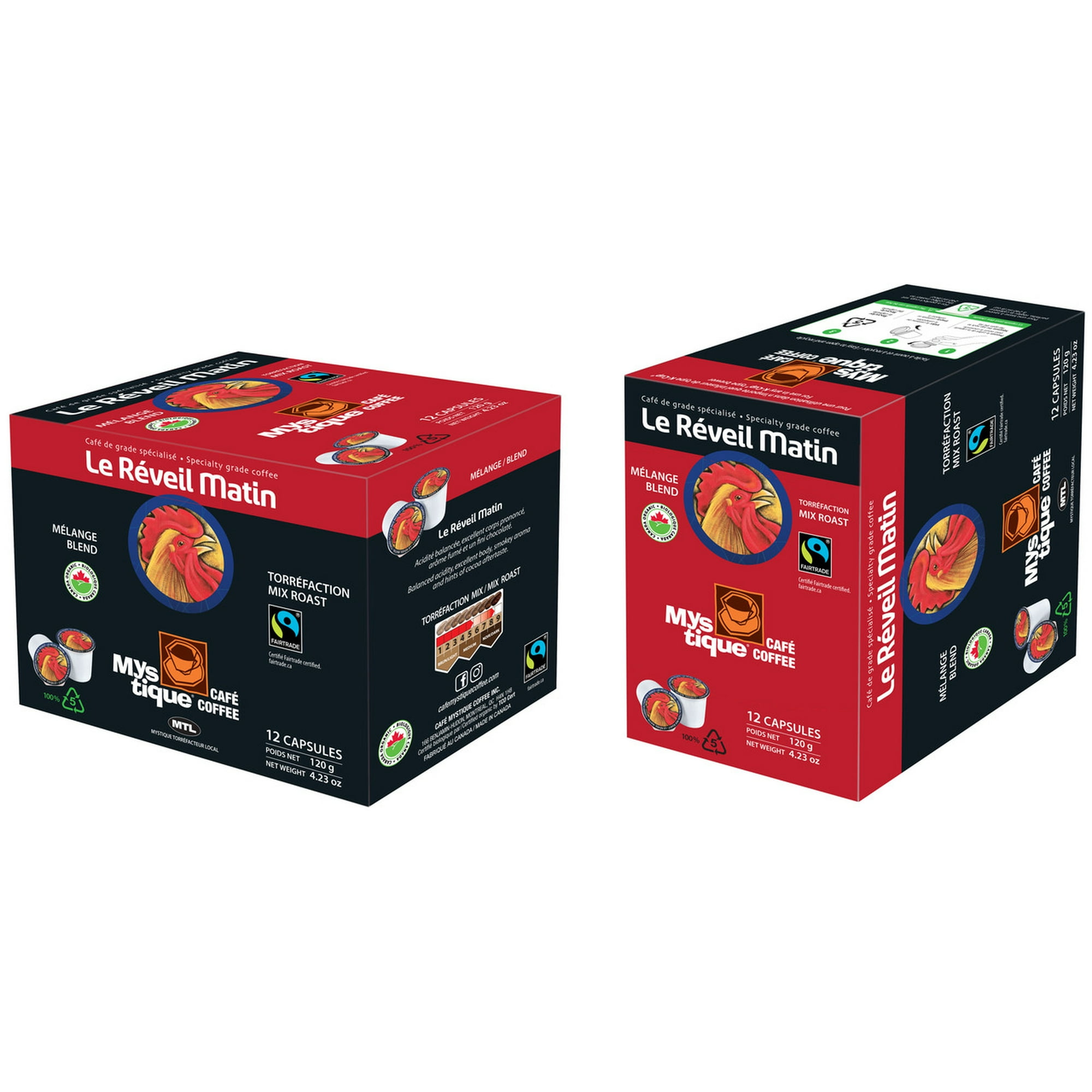 Click here for Mystique Coffee  Le Réveil Matin  K-Cup 100 Recycl... prices
