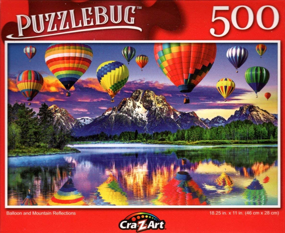 PuzzleBug CraZart Jigsaw Puzzles for Adults Kids 500 Piece Advanced ...