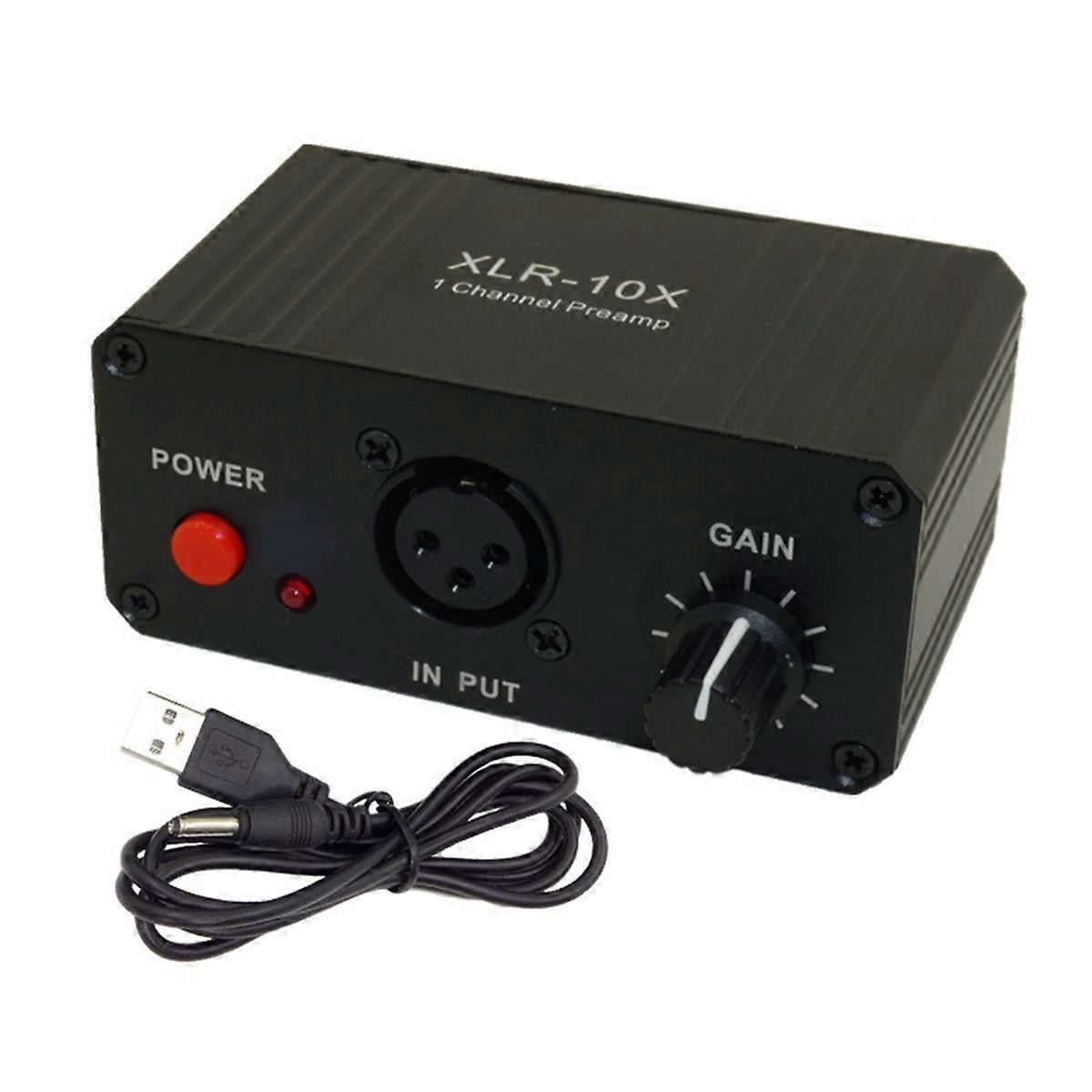 XLR-10X 1 Channel XLR Interface Balanced Audio Amplifier NE5532 Dynamic ...