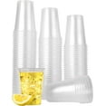 PLASTICPRO 16 Oz Clear Disposable Plastic Cups, PBA/Lead-Free, Ideal ...