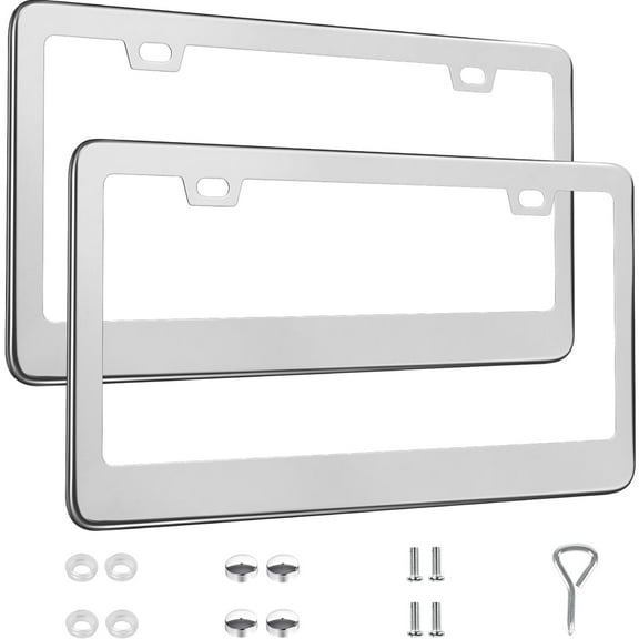 California Palm Tree Style Metal License Plate Frame Personalized/Car ...