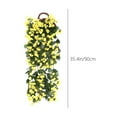 Artificial Hanging Basket Fake Plant Arrangement, Realistic Polyester ...
