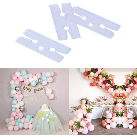 100 Pcs Balloon H-shaped Sealing Clip, Wedding Party Christmas Birthday ...