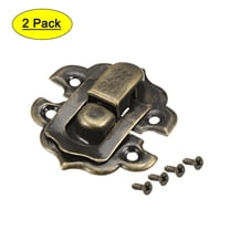 Uxcell Box Latch, Small Size Decorative Hasp Jewellry cases Catch w ...