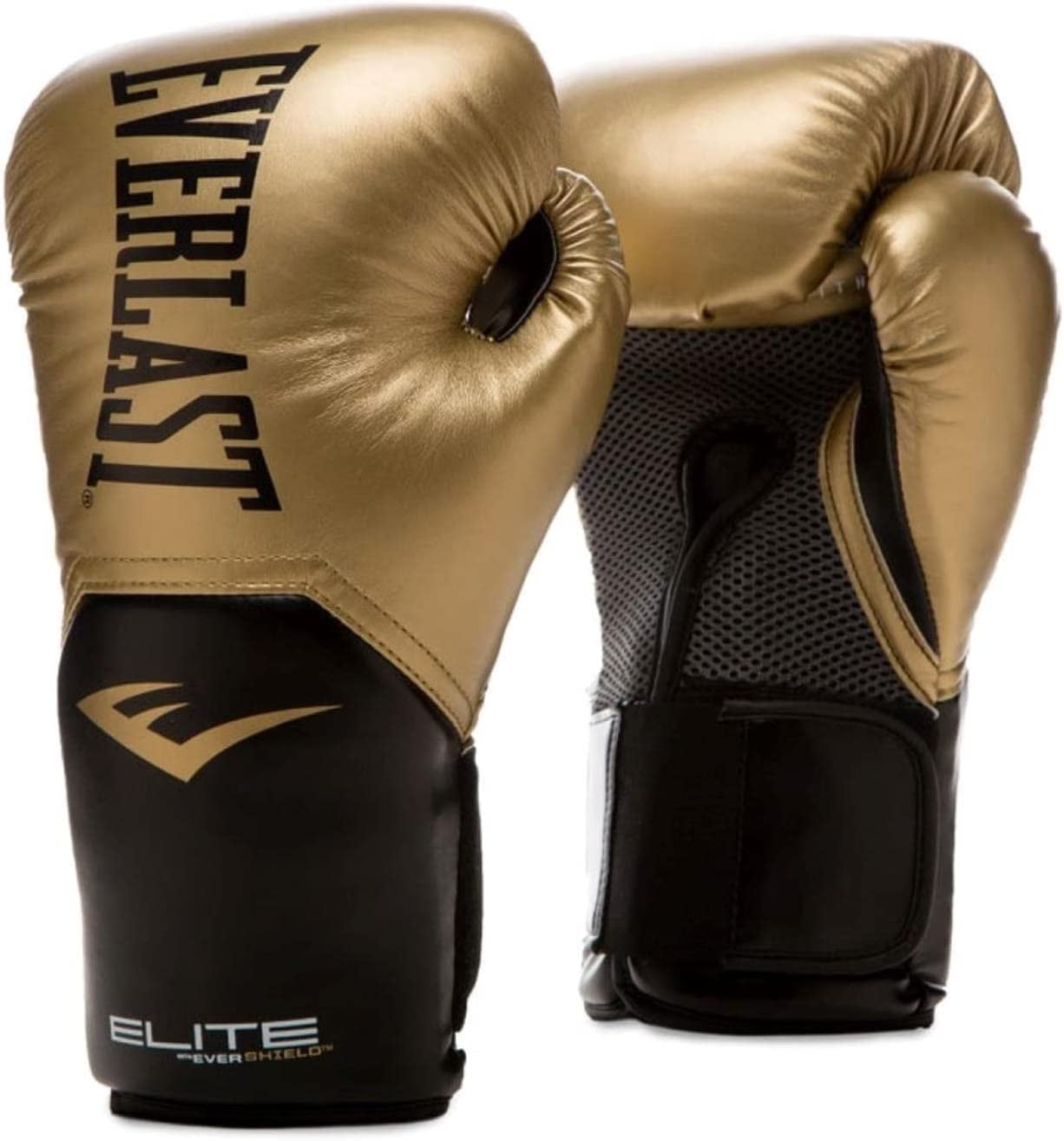 Everlast PRO Elite V2 Training Boxing Gloves Gold 14OZ - Walmart.com