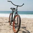 Firmstrong Bruiser Man Beach Cruiser - Orange Rims - Walmart.com