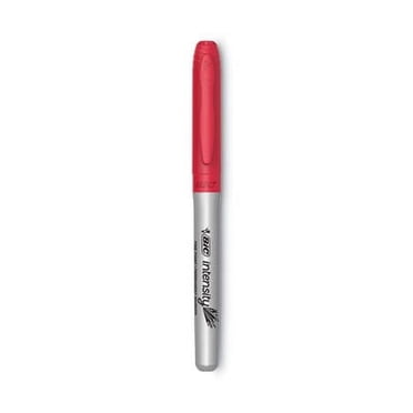 BIC Intensity Pro Marker Pen, Fine Point (0.5mm), Black, 12-Count ...