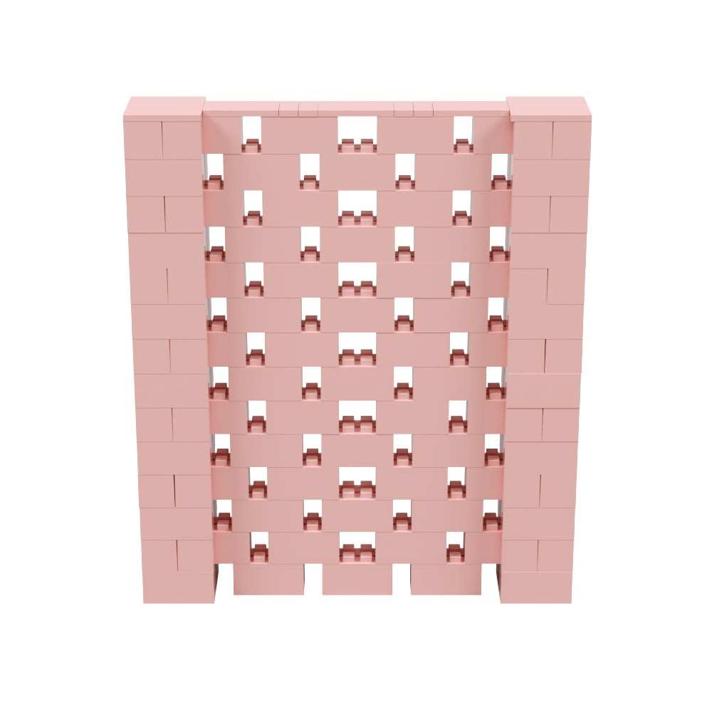 EverBlock 6’ x 7’ Open Stagger Wall Kit | Modular Building Blocks ...