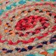 Margo Boho Round Pouf in Multi Color Braided Jute - Walmart.com