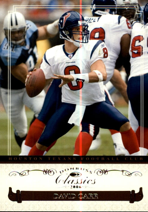 2006 Donruss Classics #41 David Carr NFL Football Trading Card ...
