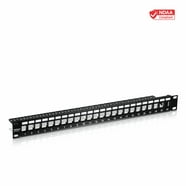 Intellinet Network Solutions® Intellinet Network Solutionsâ„¢ Cat-5e Utp Wall-mount Patch Panel ...