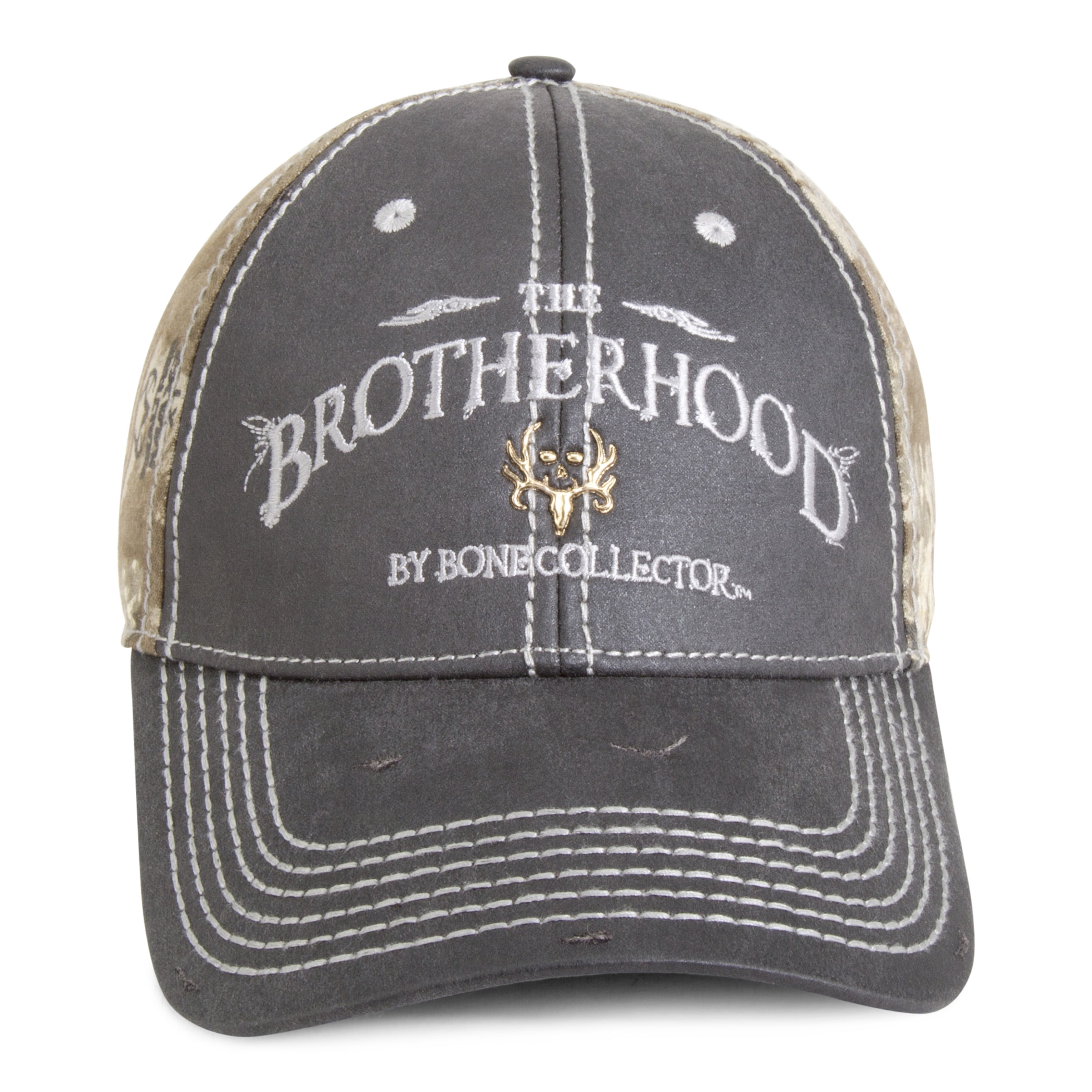 Bone Collector Men's Classic Waxcloth Logo Cap, Black - Walmart.com