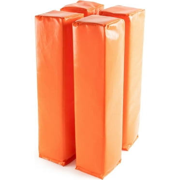 CHAMPRO Weighted Corner Pylons, Orange, Set of 4 - Walmart.com