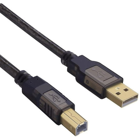 Printer Cable, 10ft ShineKee USB 2.0 High Speed Printer Scanner Cable ...