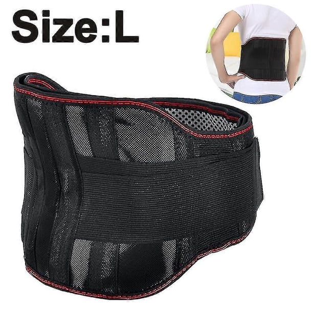 Cinturón de soporte lumbar para levantar objetos, dolor de espalda ...