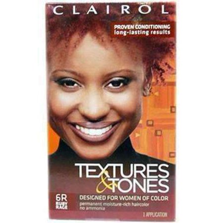 Textures & Tones Permanent Hair Color - 6R Ruby Rage | Walmart Canada