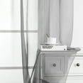 "OVZME Translucent 120"" Sheer Curtains for Bedroom, Privacy Drapes for ...