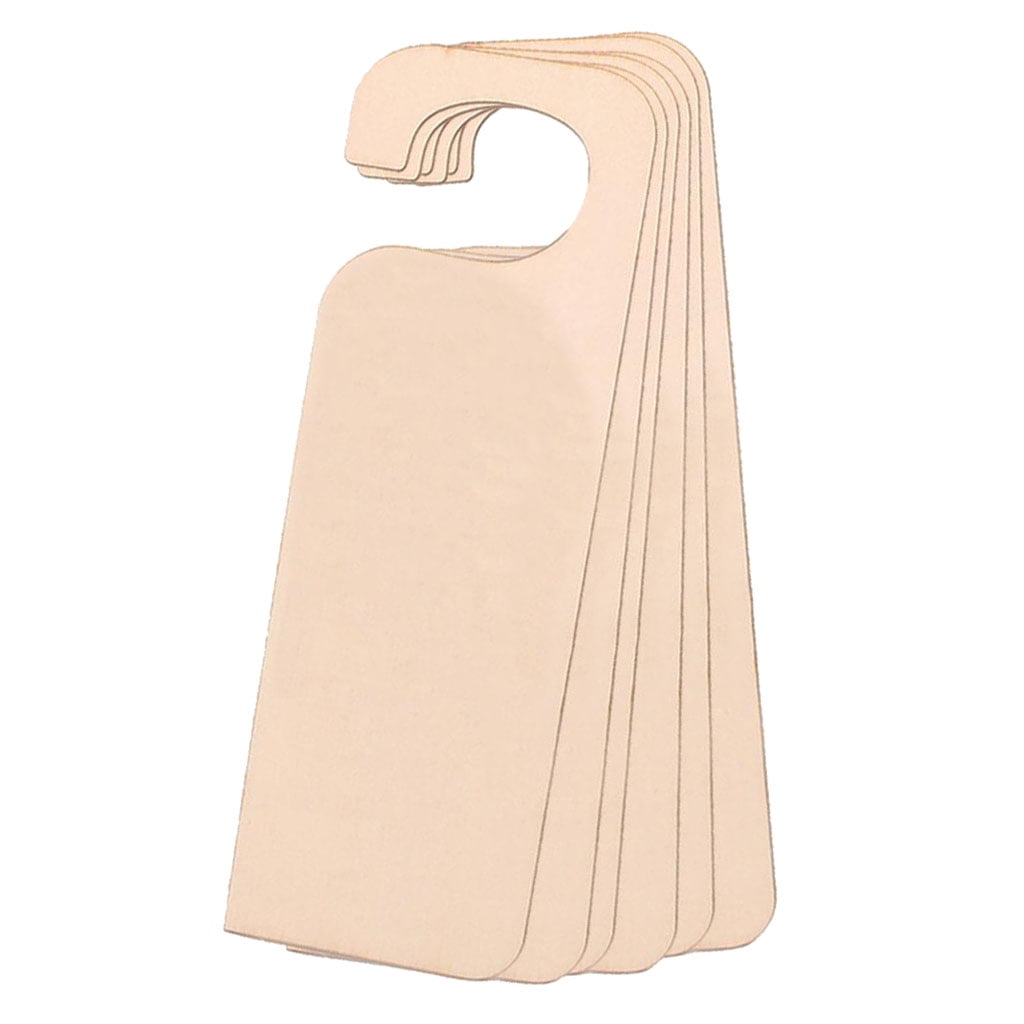 Click here for Lipstore Door Knob Hangers Blank Diy Hanging Notic... prices