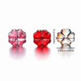 ANXPTIME Glass Pendant Tags Keychain Four-Leaf Clovers Necklace Crafts ...
