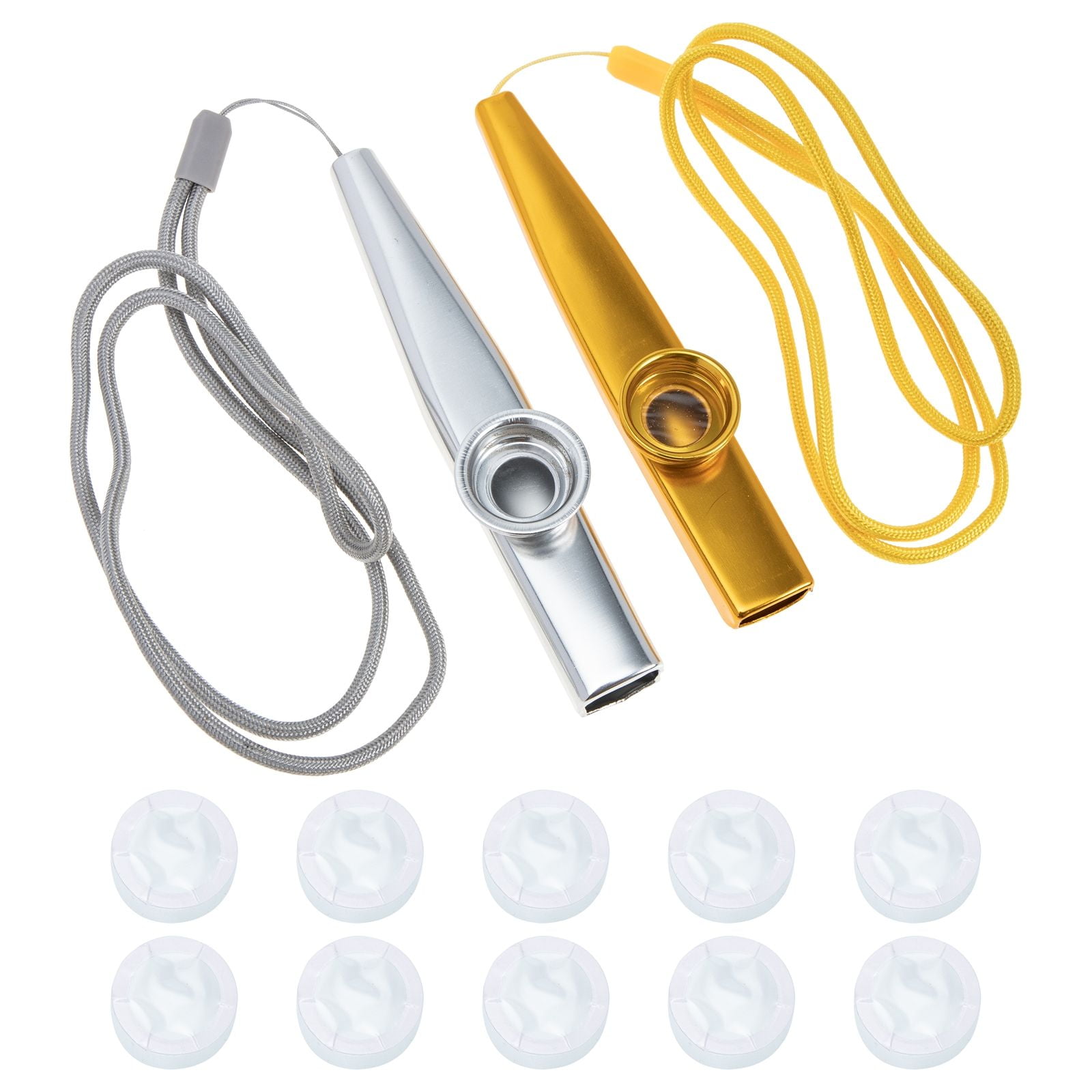 Click here for Ounona 1set Small Metal Kazoo With Resonator Tube... prices