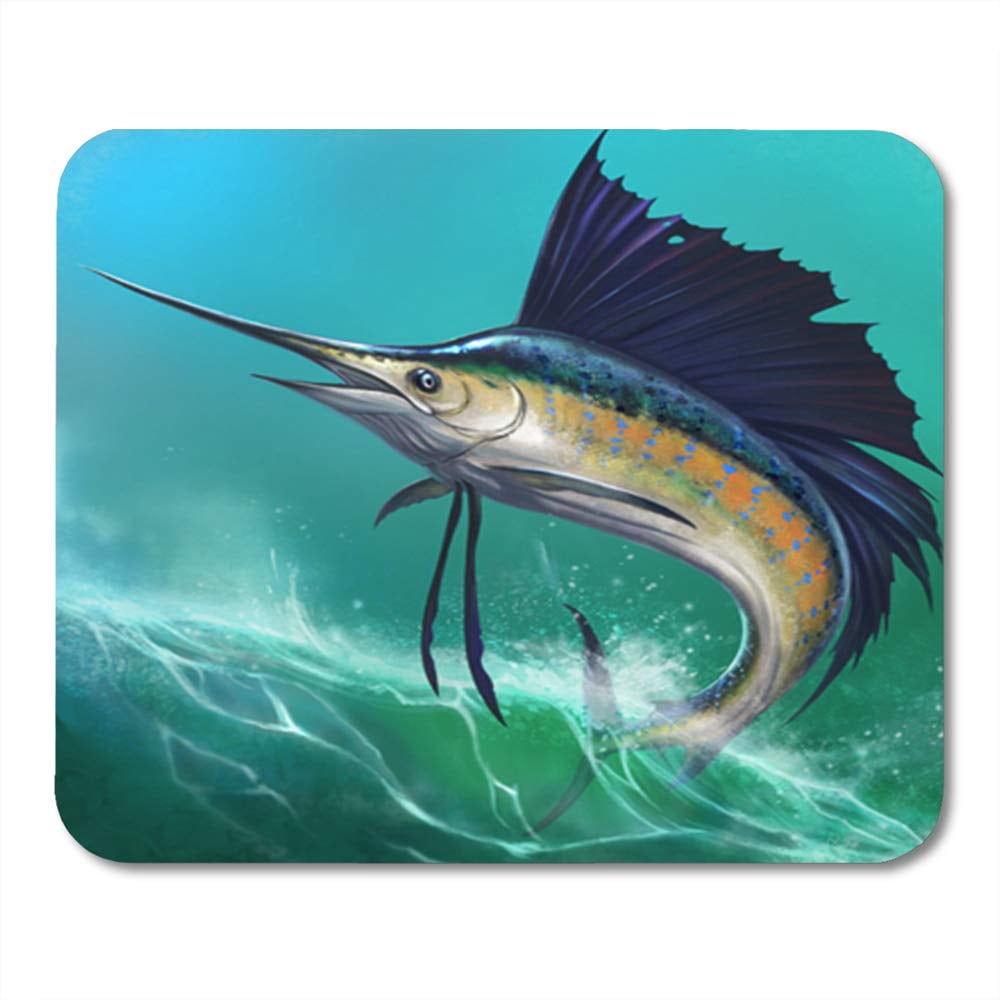 Sailfish Jumping Drawing