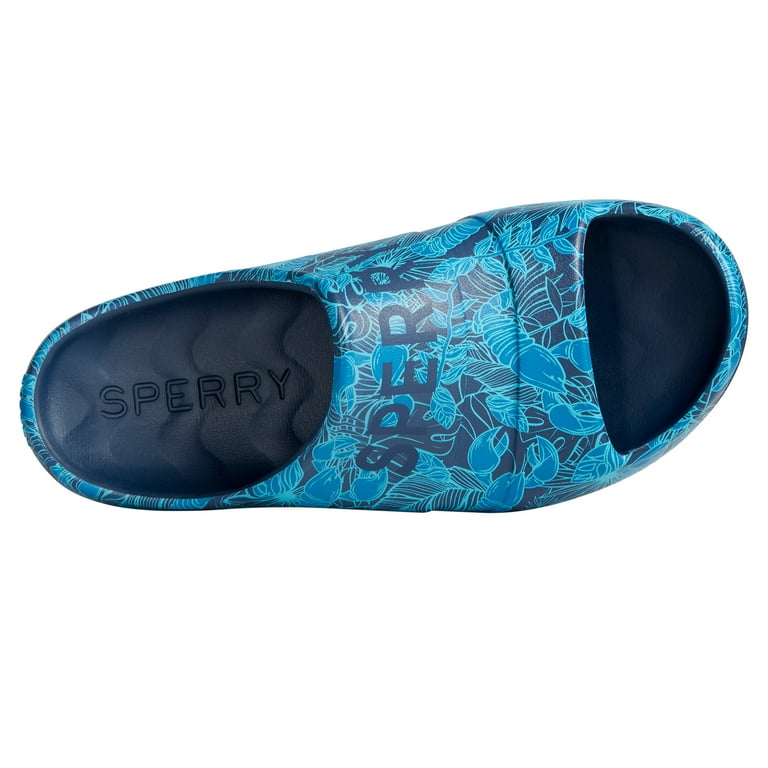 Sperry Men's Windward Float Slide Sandal, Lightweight, Blue Sperry Men's Windward Float Slide Sandal, Lightweight, Blue